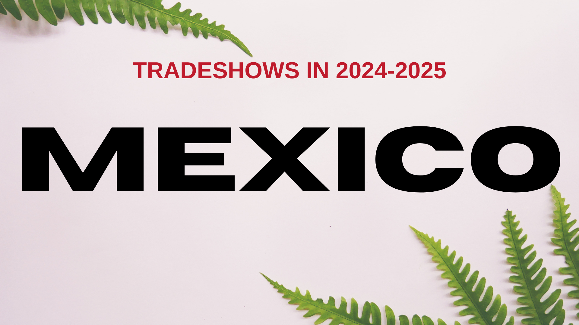 POPULAR TRADE SHOWS IN MEXICO IN 2024 - 2025 - Discover International ...