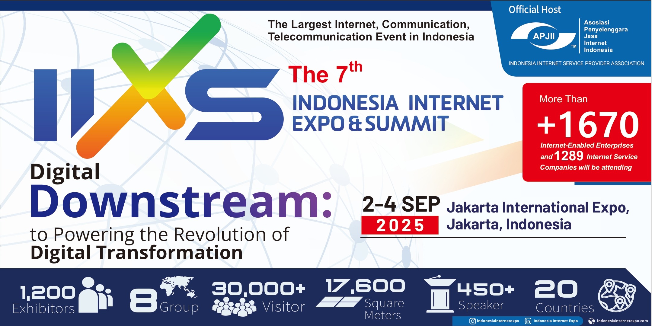 Indonesia Internet Expo IIXS - Book Your Ticket!